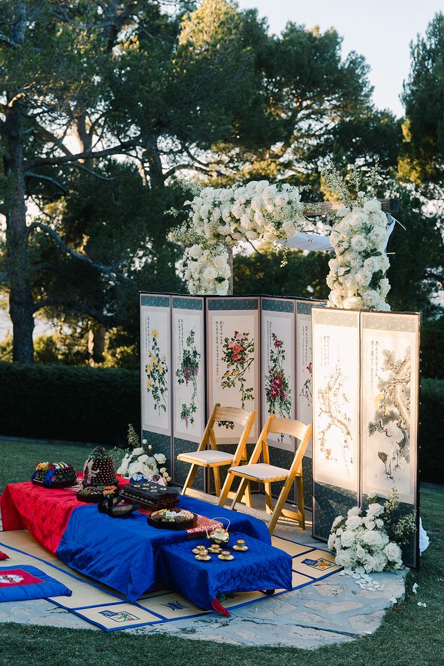 Korean Wedding Ceremony at La Venta Inn | Historic Wedding Venue